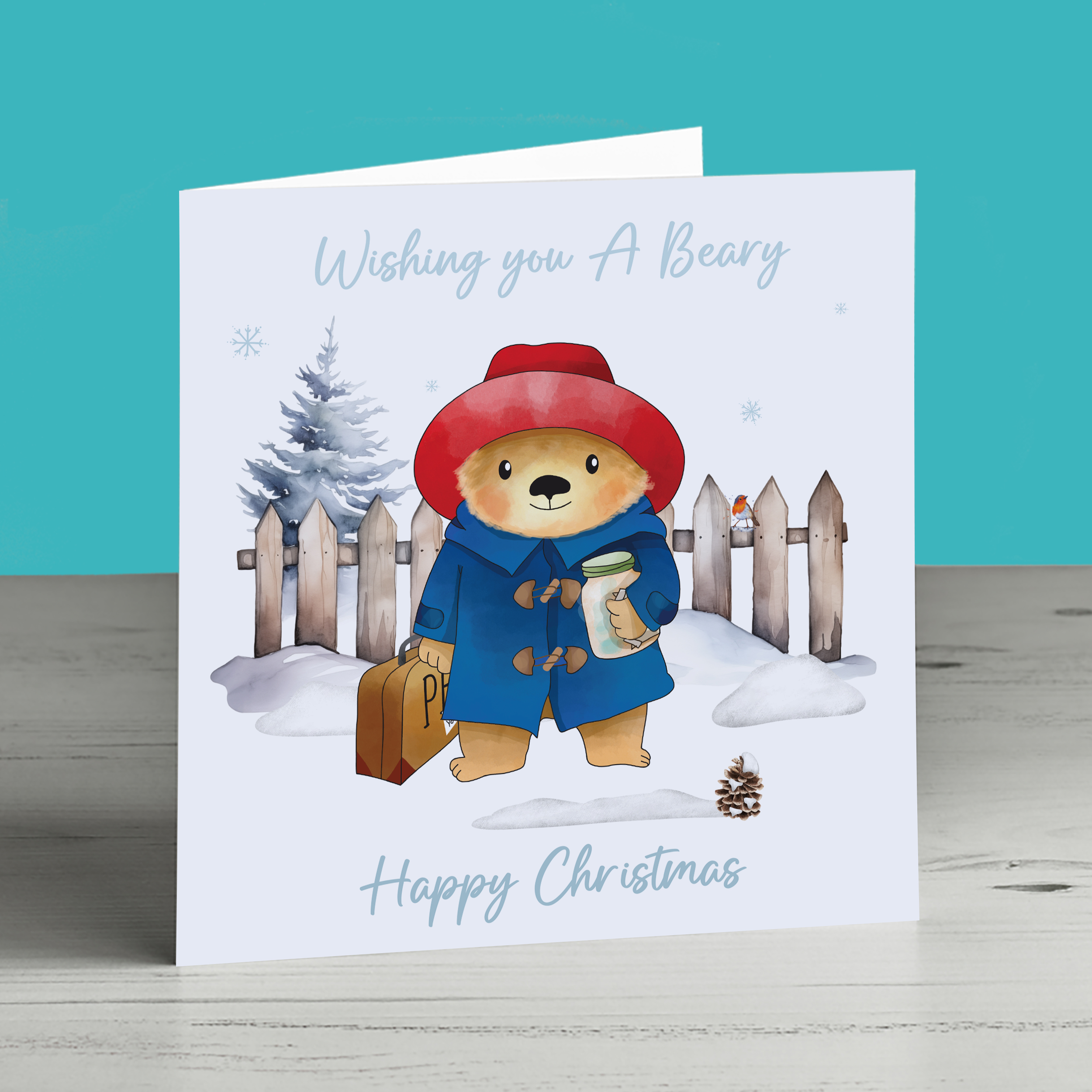Paddington Bear Christmas Card - Beary Christmas | Beyond The Ink